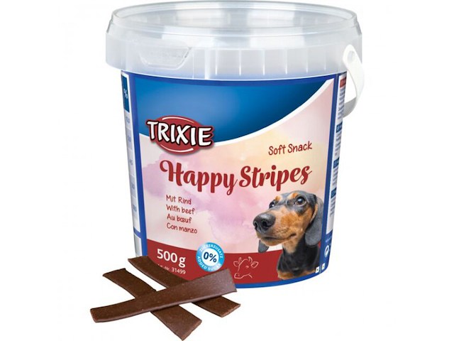 Poslastice za pse 500g Soft Snack Happy Stripes govedina Trixie 31499