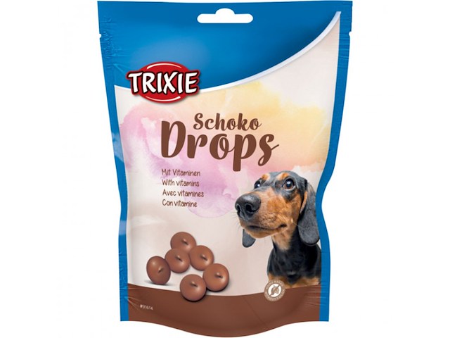 Čokoladne poslastice za pse 350g Chocolate Drops Trixie 31614