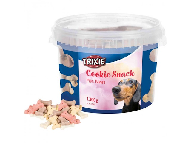 Trixie Poslastice za psa 1.3kg Cookie Snack Mini Bones 31661