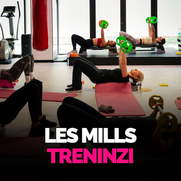 Les Mills program – Yoga – Group Combat – Zumba