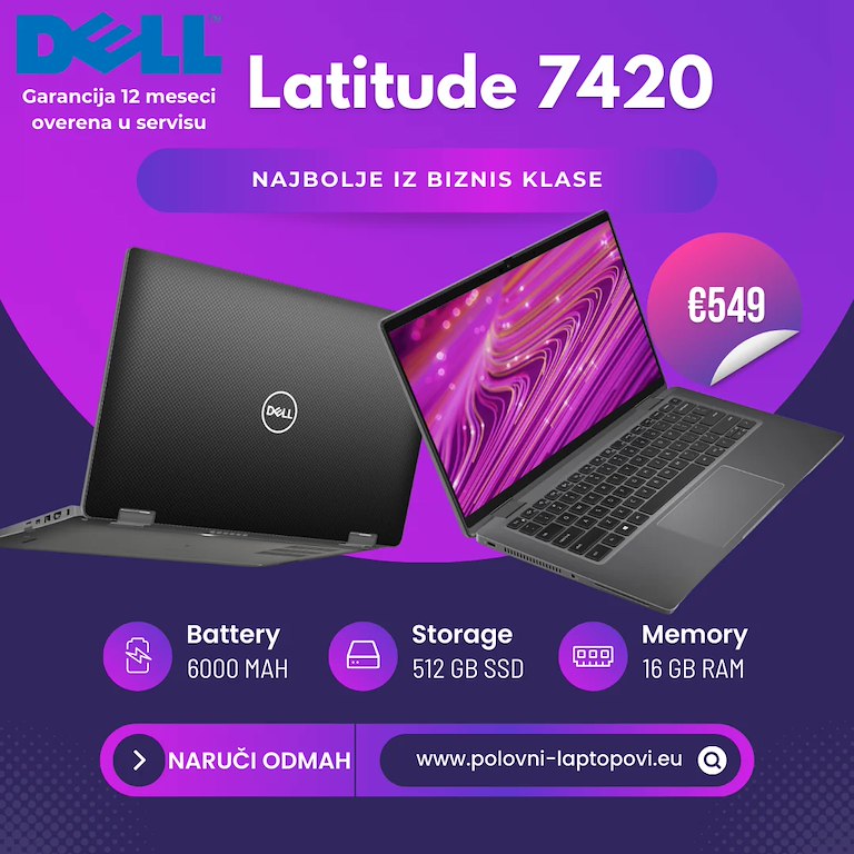 Dell Latitude 7420 Nov