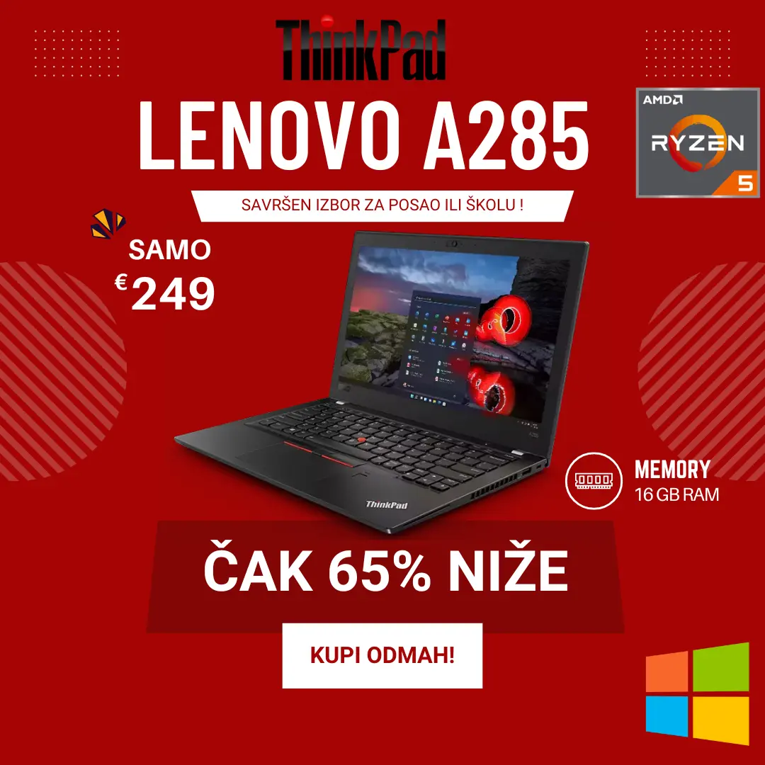 Lenovo ThinkPad A285 mala zver