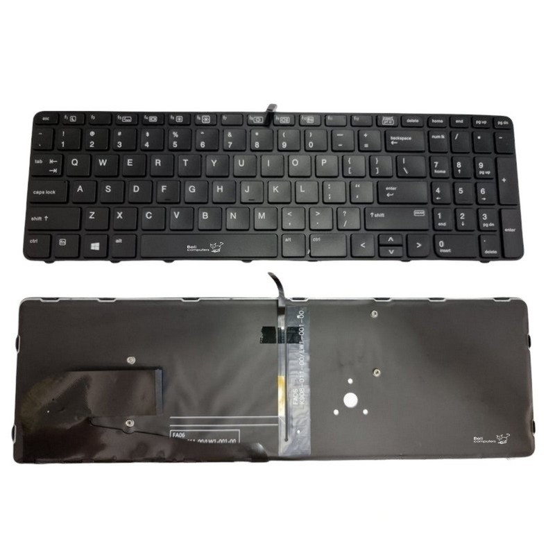 Tastatura za laptop HP EliteBook 750 G3 850 G3 G4 sa pozadisnkim osvetljenjem, bez pointera