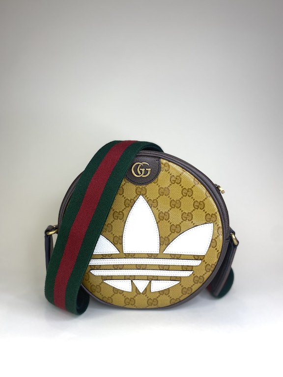 Gucci x Adidas Ophidia Round Crossbody Bag GG