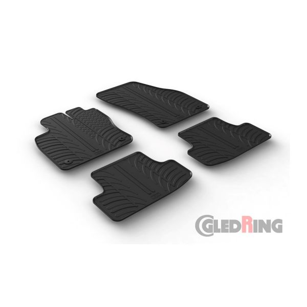 GLEDRING Patosnice gumene AUDI Q2 11.2016.-