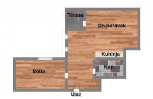 Sjajna izgradnja na Telepu -40m2