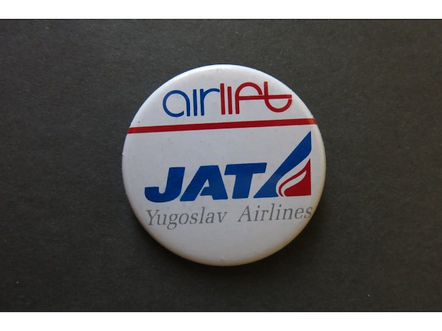 JAT airlift 1987 bedž