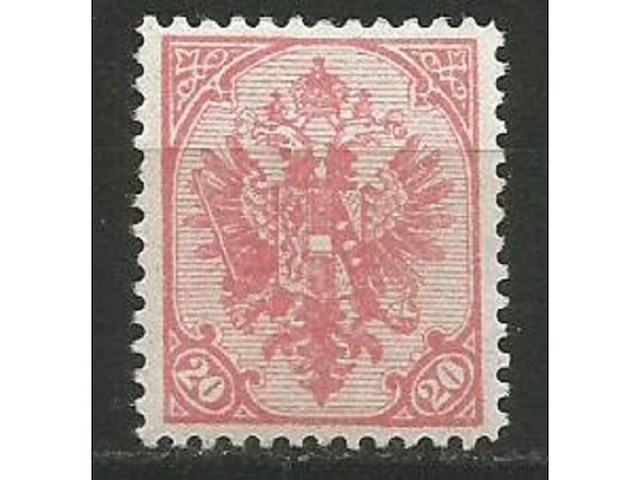 Bosna i Hercegovina,Redovne-grb 20 hel 1900.,zl 11 1/2,