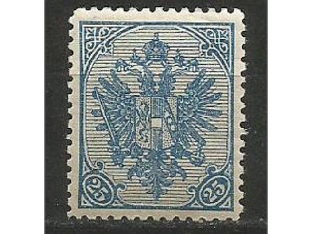 Bosna i Hercegovina,Redovne-grb 25 hel 1900.,zl 10 1/2,