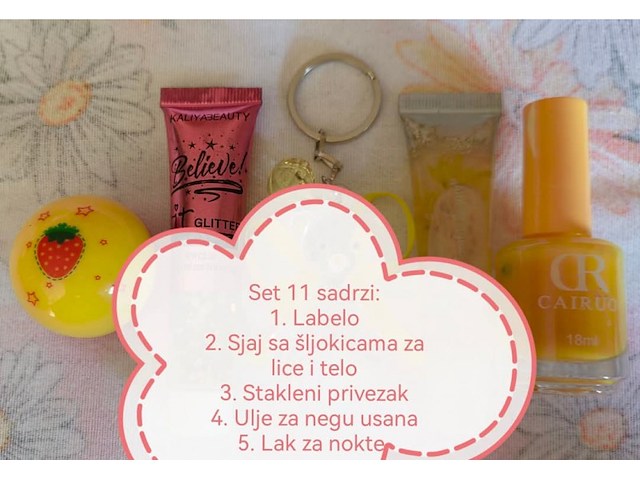 11. Set za sminkanje