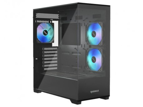 Kuciste Raidmax Infinita i801 Glass3 x ARGBCrniI801TBF