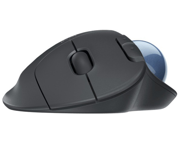 LOGITECH M575s ERGO Bluetooth Trackball Graphite Blue ball miš