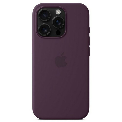 APPLE iPhone 16 Pro Silicone Case with MagSafe Plum myym3zm/a