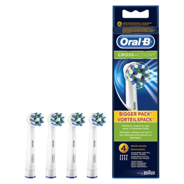 ORAL B ELEKTRIČNA ČETKICA REFILL CROSS ACTION A4