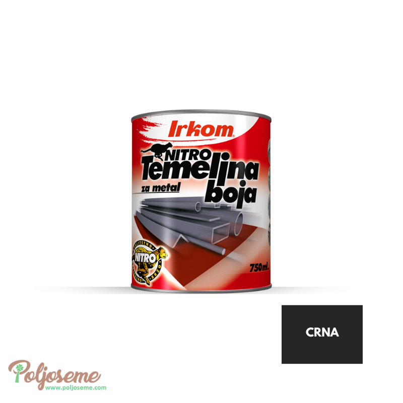 IRKOM NIT.OSN.CRNA METAL 0.75L