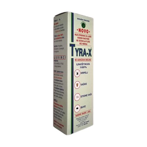 TYRA-X sprej za vaške, buve i krpelje 90ml