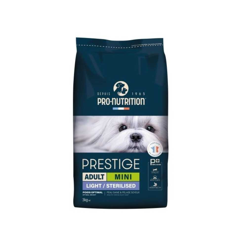 Pro Nutrition Prestige Dog hrana za pse - Mini Light Sterilised 3kg