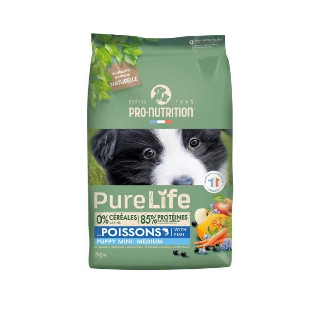 Pro Nutrition Pure Life Dog hrana za pse - Mini/Medium Puppy 2kg