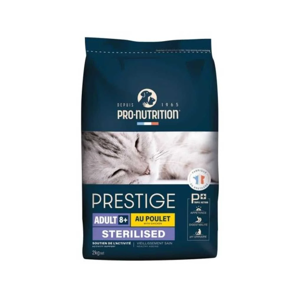 Pro Nutrition Prestige Cat hrana za mačke - Sterilised 8+ 2kg