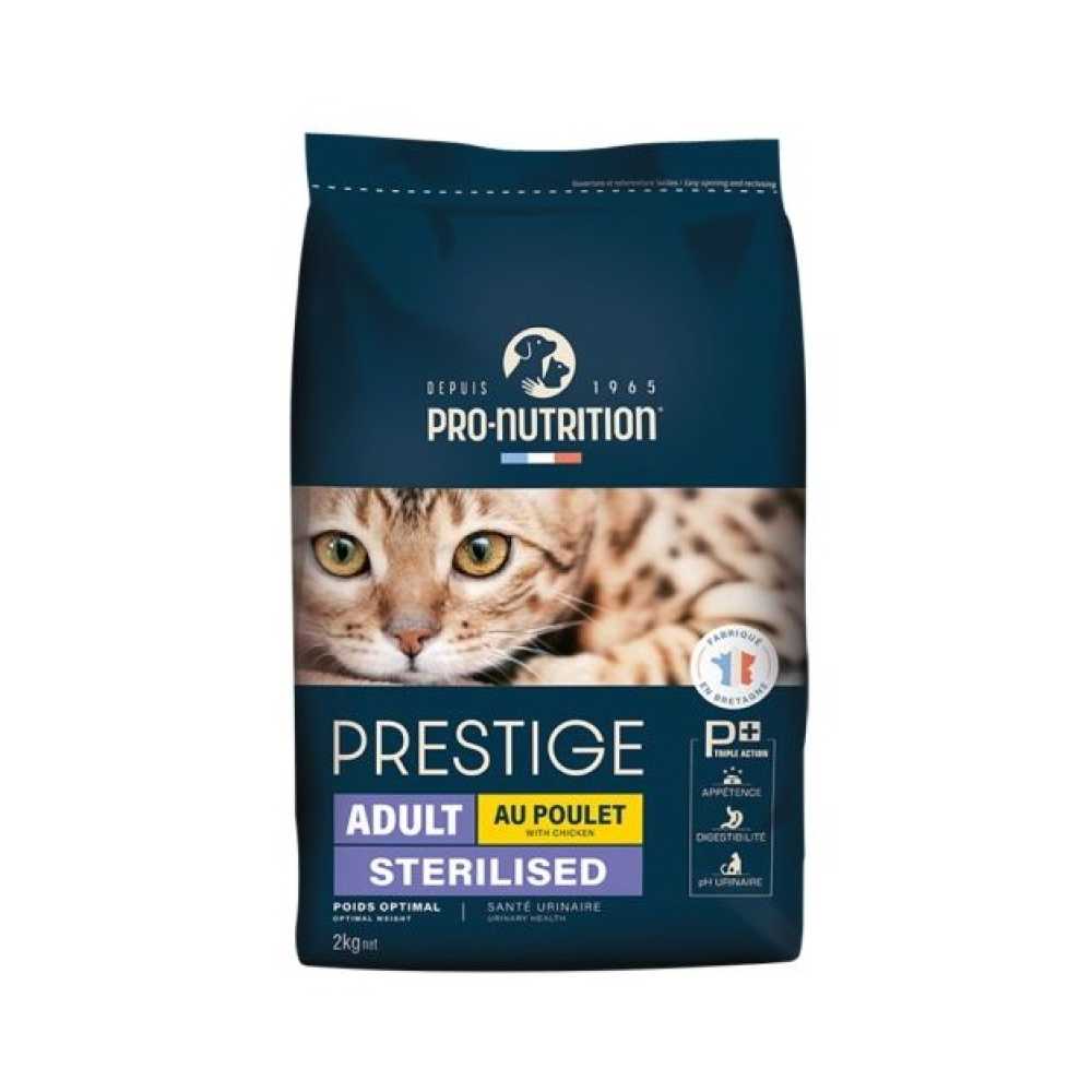 Pro Nutrition Prestige Cat hrana za mačke - Sterilised Chicken 10kg