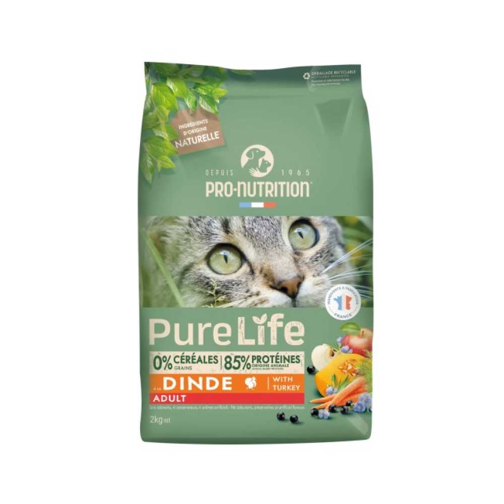 Pro Nutrition Pure Life Cat hrana za mačke - Ćuretina 2kg