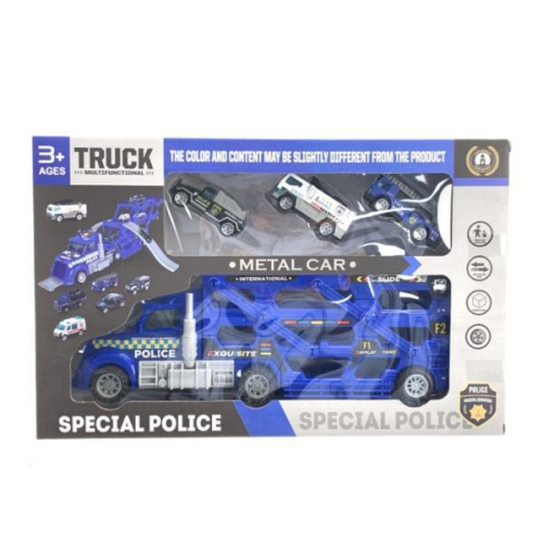 HK MINI, IGRAČKA, SET POLICIJSKIH AUTOMOBILA