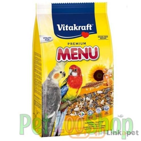 Hrana za nimfe sa medom 1kg Vitakraft