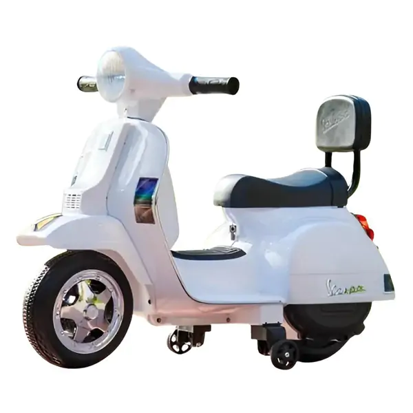 Dečiji motor na akumulator Mini Vespa skuter bela