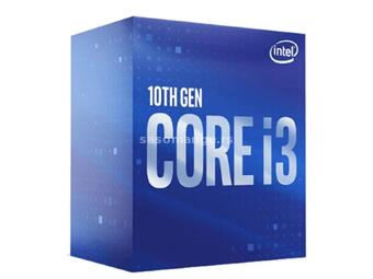 INTEL Core i3-10100, 14nm, LGA1200, 4-Cores, 3.60GHz, 6MB, Tray