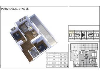 Adice-Pogodan Trosoban stan 81 m2 na Top Lokaciji-povrat PDV-065/385 8880