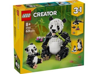 LEGO 31165 Divlje životinje: Porodica panda