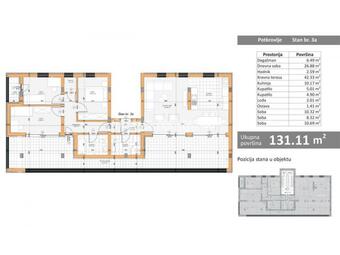 Veternik-Odmah Useljiv Veliki Četvorosoban stan 134 m2 na Top Lokaciji-065/385 8880