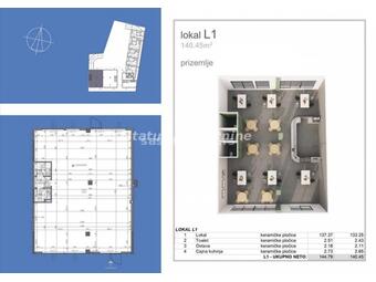 Salajka-Ulični Lokal 145 m2-povrat PDV-065/385 8880