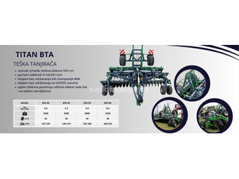 awemak TITAN BTA hidraulicno sklopiva 4 - 6 m