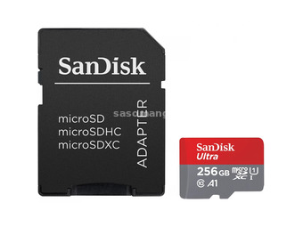 SANDISK Ultra 256GB MicroSDXC 10 MB/s SDSQUAC-256G-GN6MA