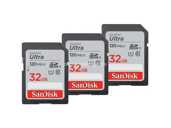 SANDISK Ultra 32GB SDHC 10 MB/s SDSDUN4-032G-GN6IM