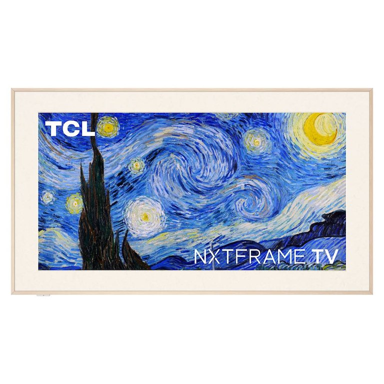 Televizor TCL 55A300W/QLED/55"/4K UHD/144Hz/Matte Screen/"Ai" Art/Google TV/frame