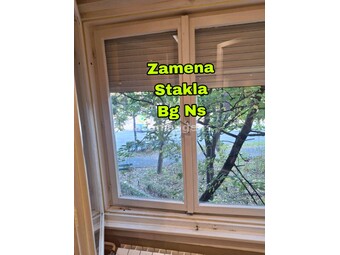 Zamena stakala STAKLOREZAC