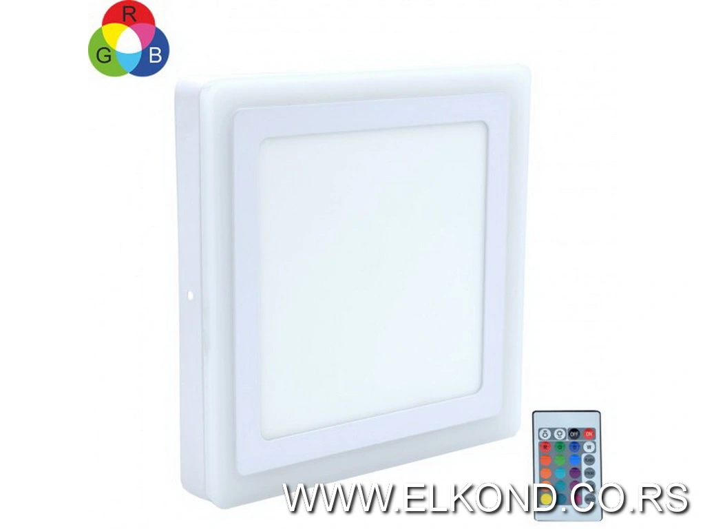 Led panel 18W+6W WRGB kvadratni nadgradni MITEA