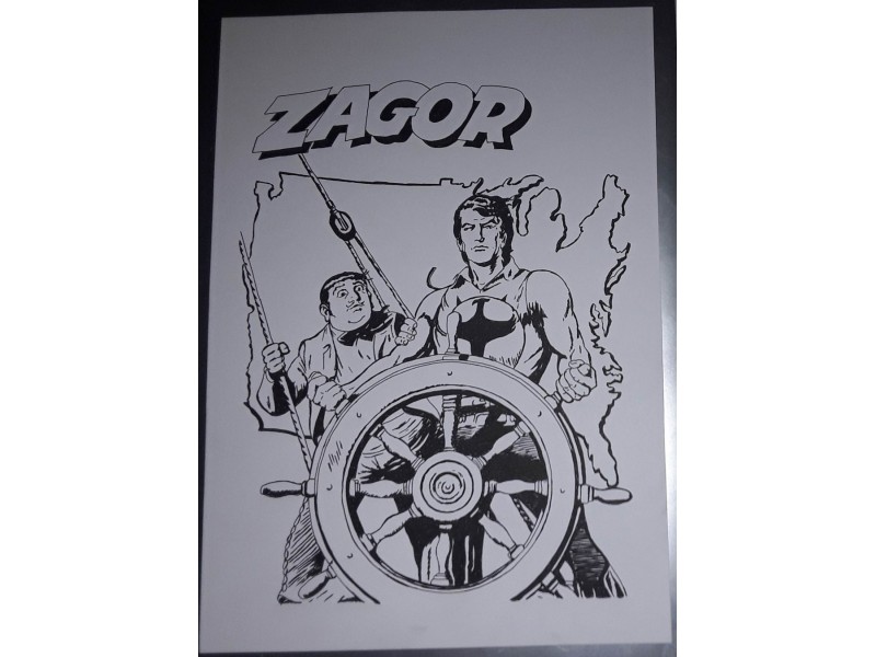 Crtez A4 - Zagor