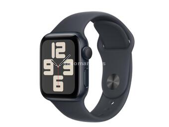 APPLE Watch SE2 v3 GPS 40mm Midnight Alu Case with Midnight Sport Band - S/M (mxe73qv/a)