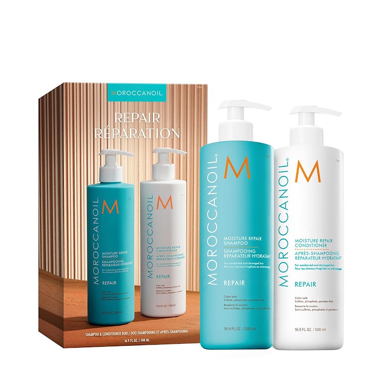 MOROCCANOIL Duo Repair set šampon+regenerator 2x500ml