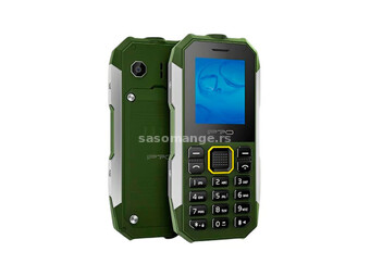 IPRO Shark II green Feature mobilni telefon 2G/GSM/DualSIM/IP67/2500mAh/32MB/Srpski