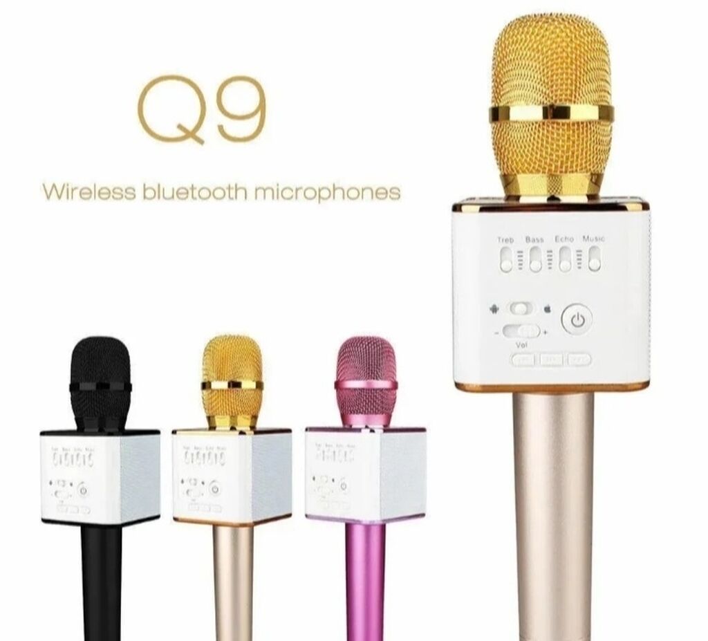 Mikrofon Q9 NOVO Bezicni Karaoke Bluetooth AKCIJA Cene nisu fiksne