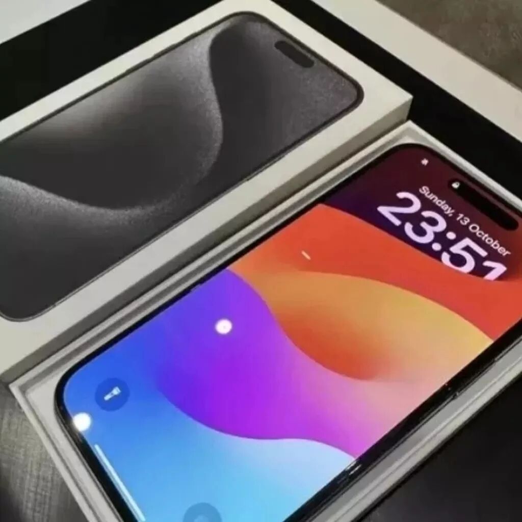 Apple iPhone iPhone 15 Pro Max, Plavi, Otisak prsta, Bežični punjač, Face ID