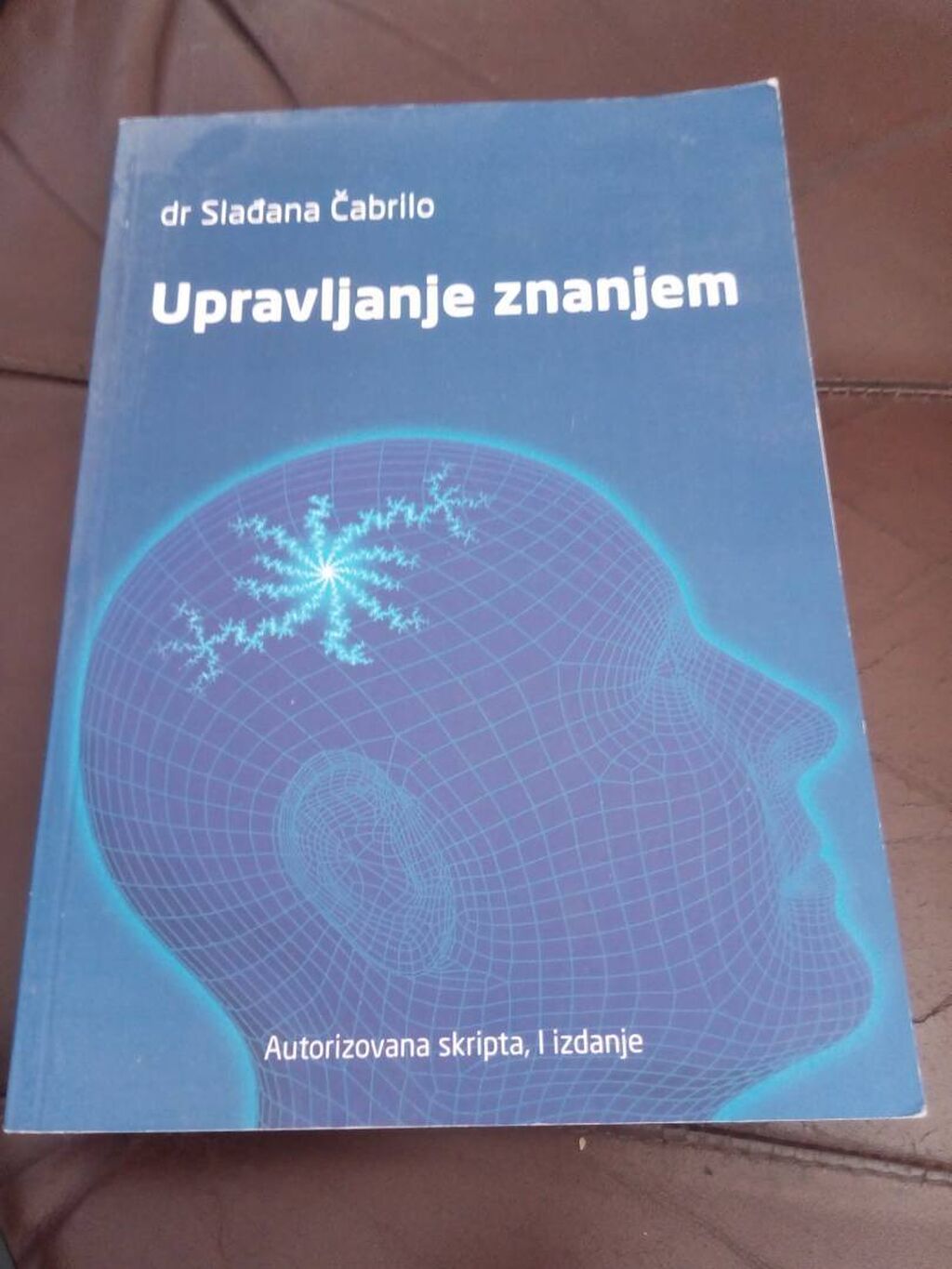 UPRAVLJANJE ZNANJEM, dr Slađana Čabrilo. Očuvano, kao novo