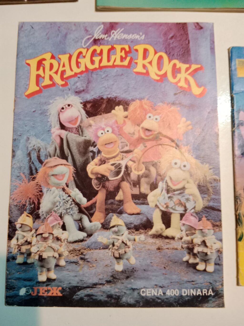 FRAGGLE ROCK Jim Henson's album sa sličicama Izdavač JEŽ 1986. god