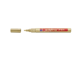 Paint marker E-750 2-4mm Edding zlatna