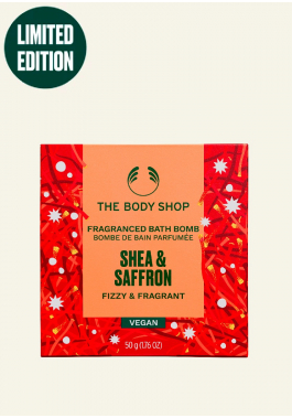 Shea & Saffron Bath Bomb