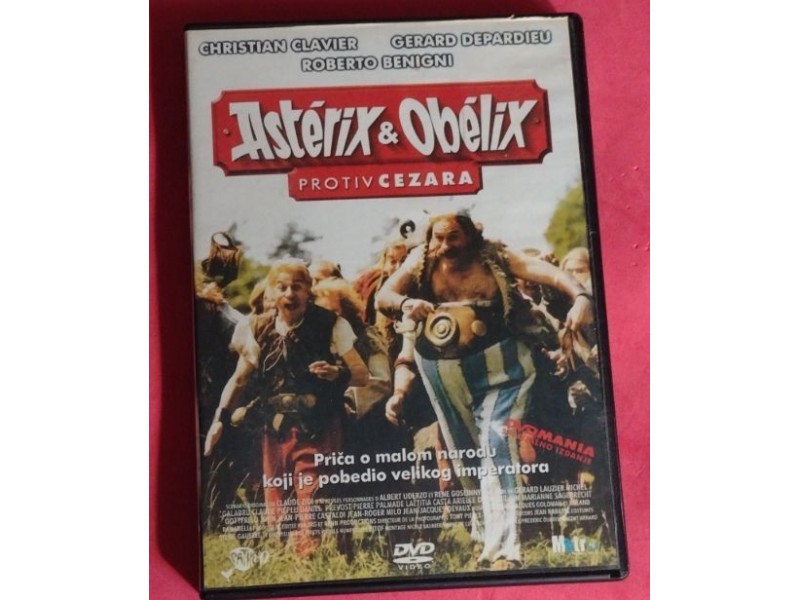 DVD Asterix & Obelix protiv Cezara